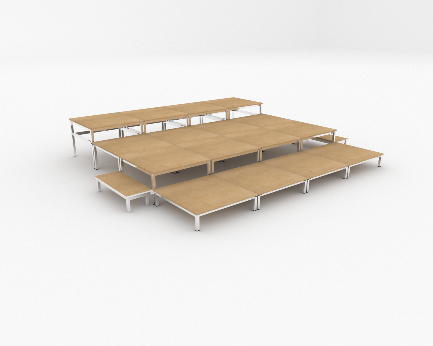 Flat Staging - Portable Staging | Modular Stages | Unistage Ltd