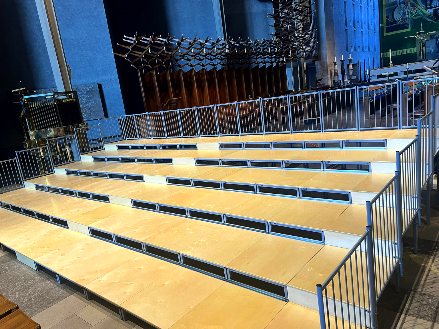 Portable Staging For Primary Schools | Modular Stages UK