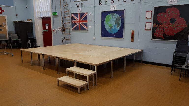 Portable Staging For Primary Schools | Modular Stages UK